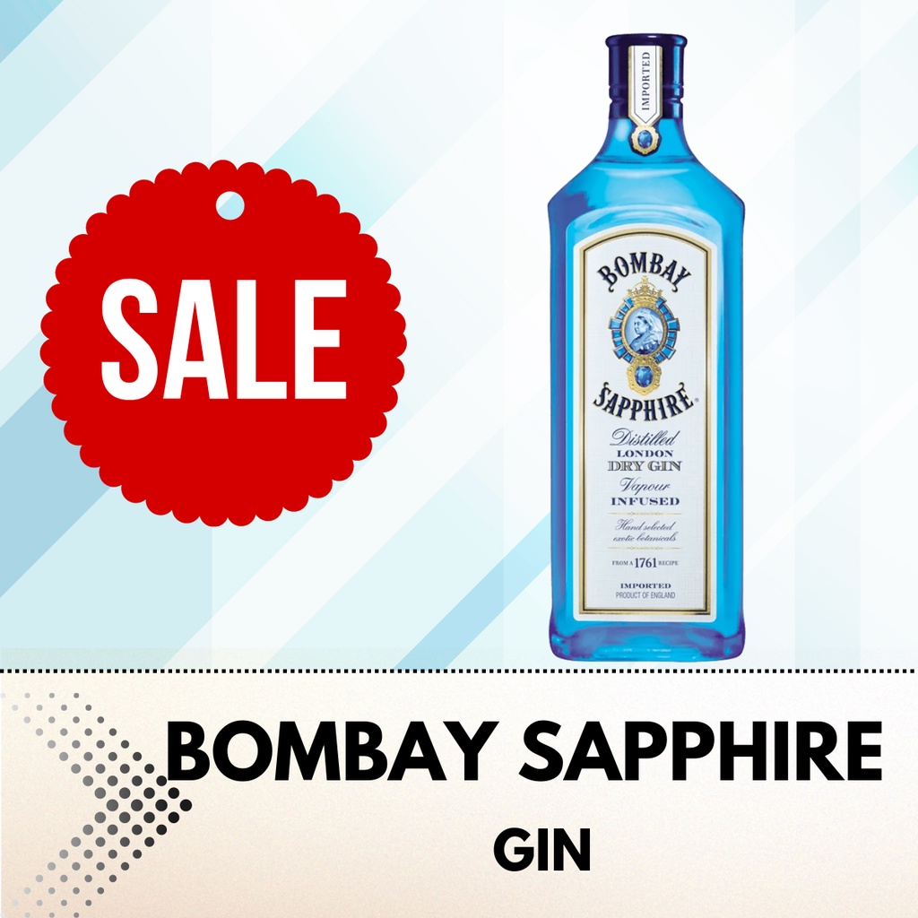 Bombay Sapphire 750ml - PRICE OFF! | Shopee Philippines
