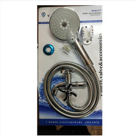 vhorse Telephone shower set with two way faucet Return price | Shopee ...