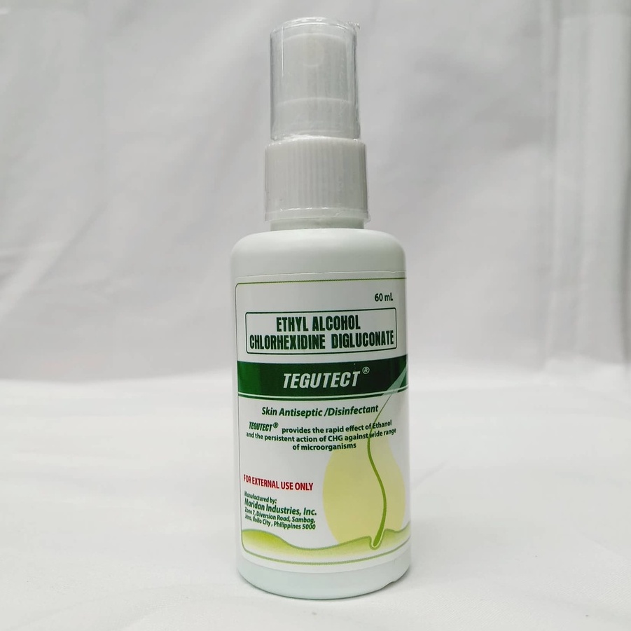 Tegutect Skin Disinfectant/Antiseptic Spray 60 mL | Shopee Philippines
