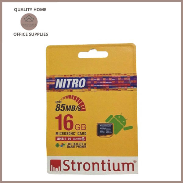 Nitro Micro Class 10 85Mb S Without Adaptor 16Gb (100% Original ...