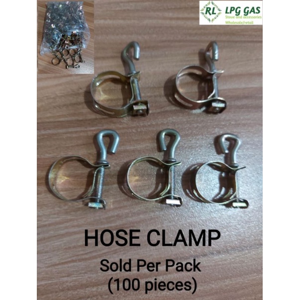 HOSE CLAMP (IC-608) Sold per Pack(100 pieces) | Shopee Philippines