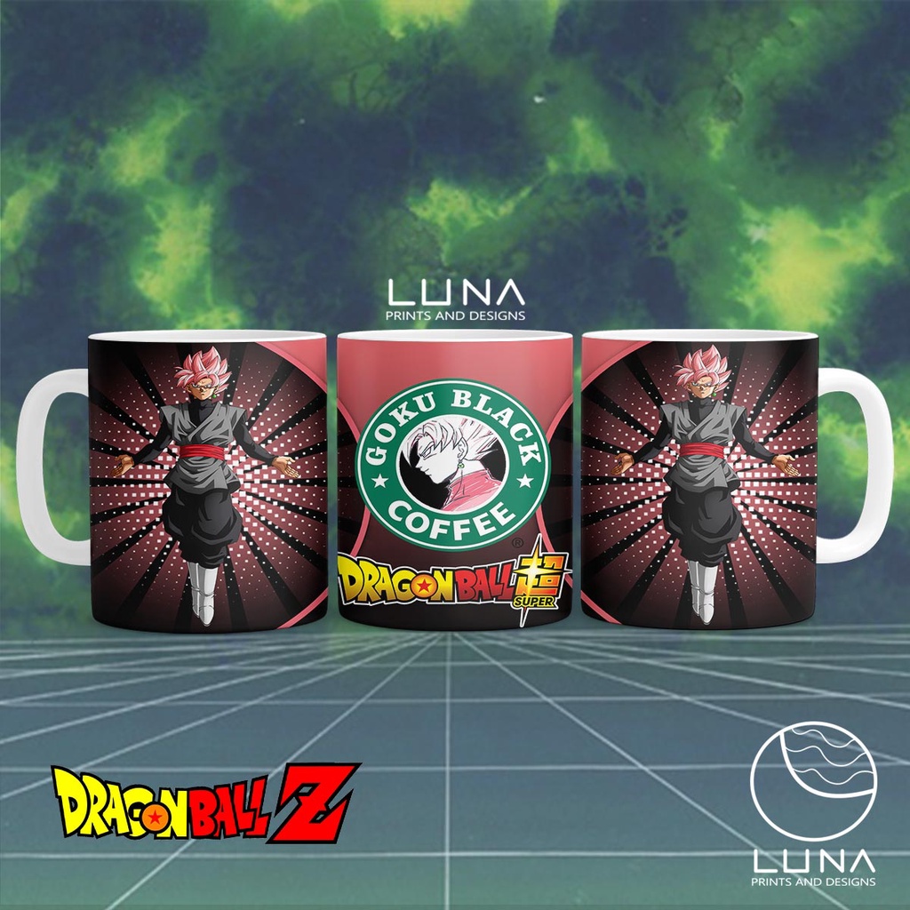 Dragon Ball Coffee Mug Collection (Beerus, Cell Frieza, Goku, Jiren ...