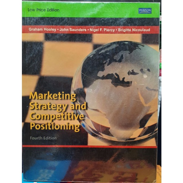 Marketing Strategy and Competitive Positioning 4th ed by Hooley ...