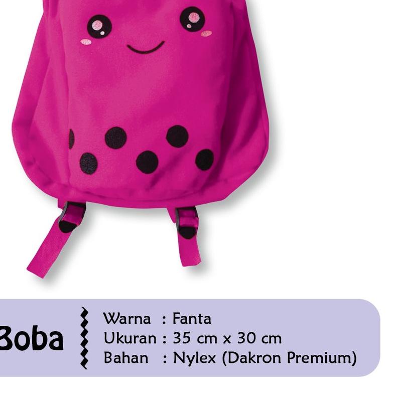 Boba Viral Kids Bag Boba Doll Backpack Many Colors | Shopee Philippines