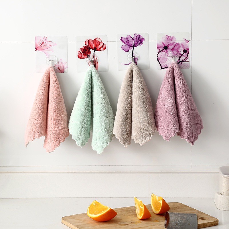 Absorbent Kitchen Towel Microfiber for Table Cleaning Cloth Dish ...