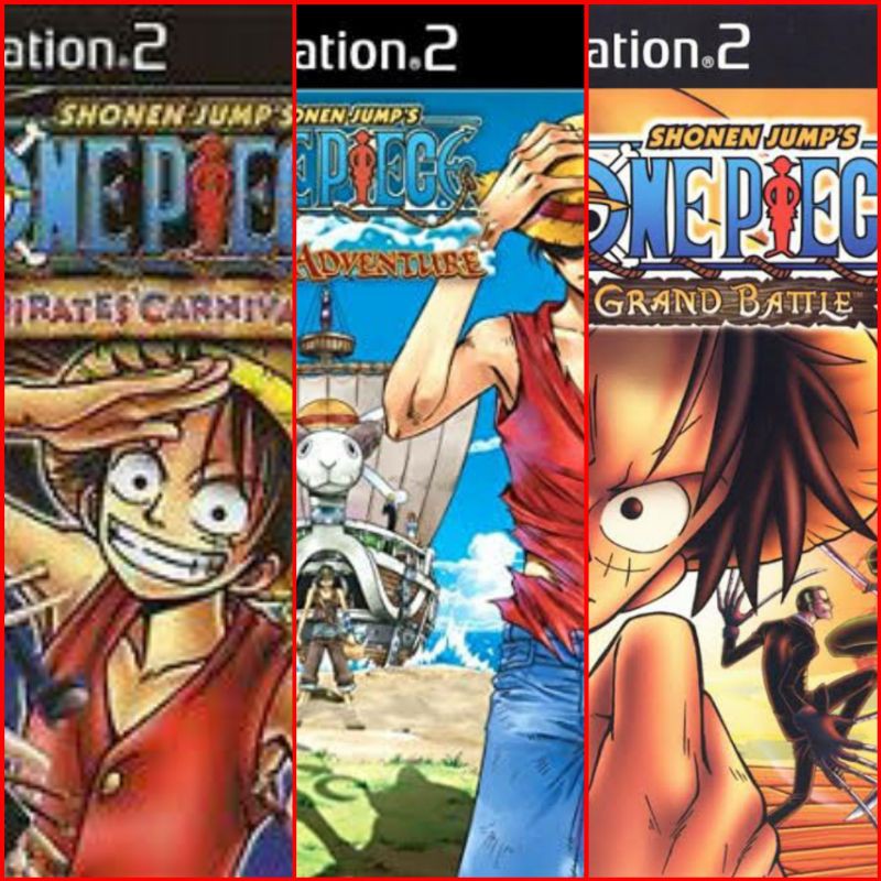 PS2 PlayStation 2 Games One Piece Series (Read Description) | Shopee ...