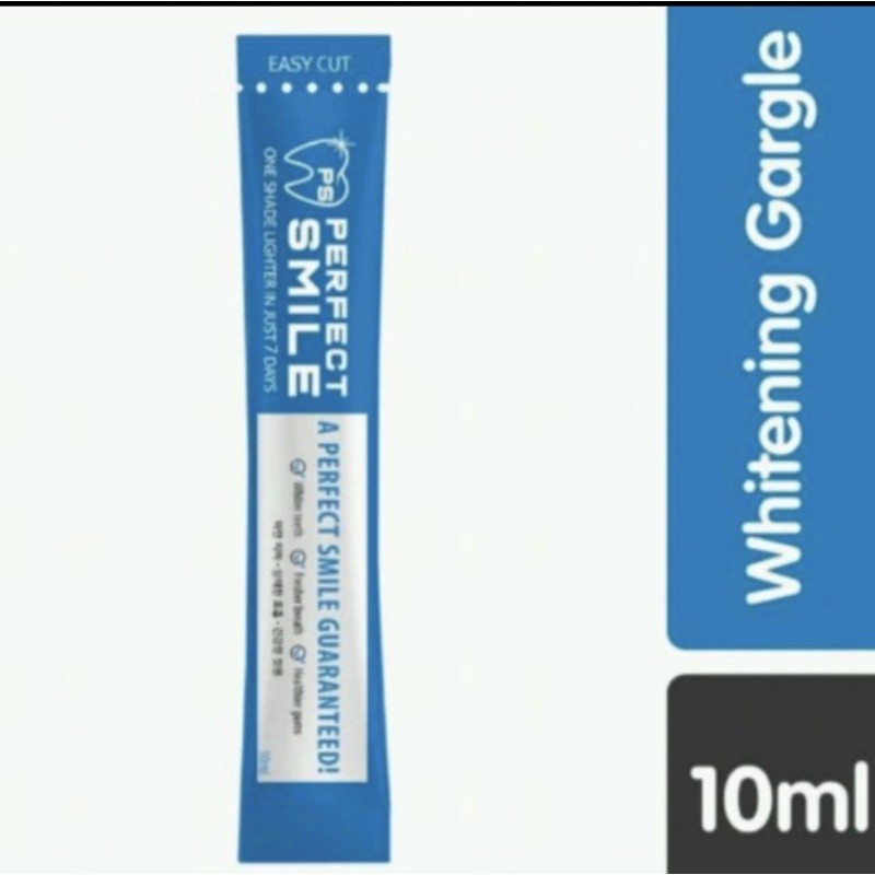 Perfect Smile Whitening Gargle Stick 10ml | Shopee Philippines