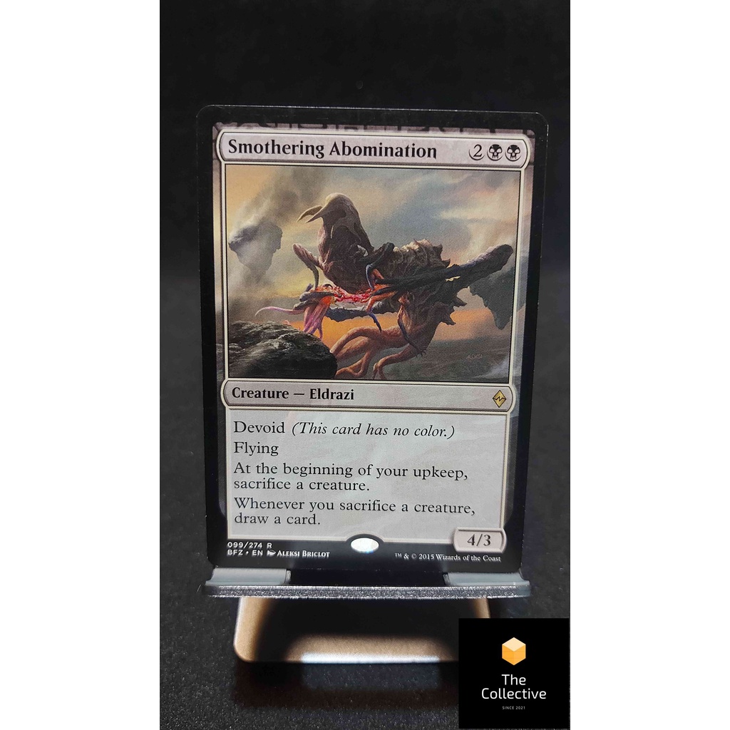 Magic the Gathering - MTG Card Game - Smothering Abomination - BFZ ...
