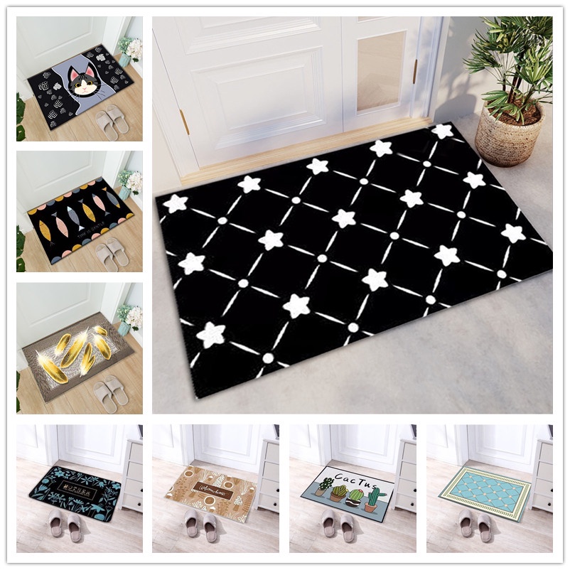 Non-slip mat Door mat Bathroom Carpet washable Doormat Floor Mat/40 ...