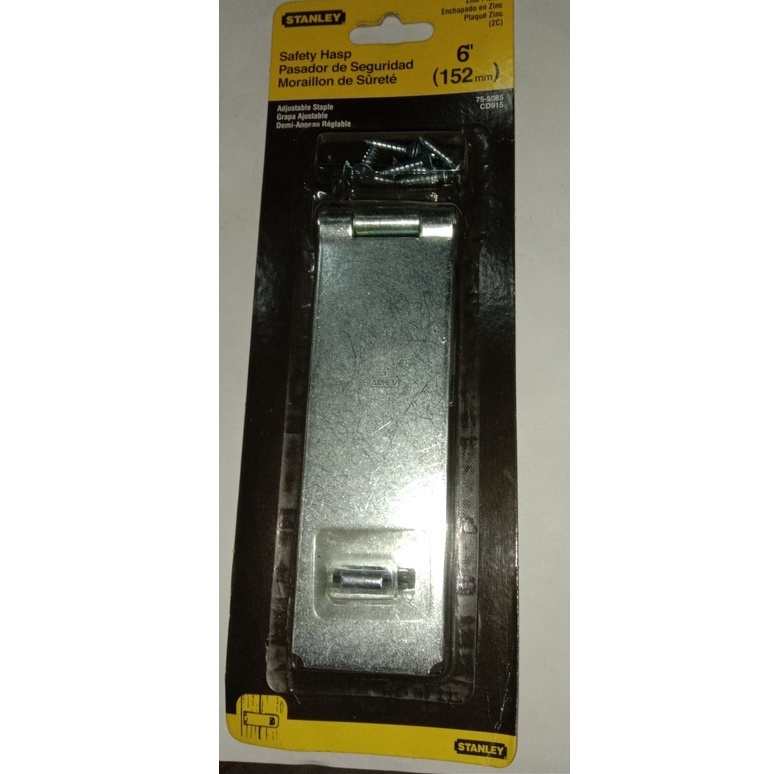 STANLEY SAFETY HASP 6INCH | Shopee Philippines