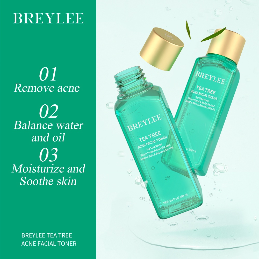 BREYLEE Acne Toner Facial Toner Acne Treatment Tea Tree Original ...