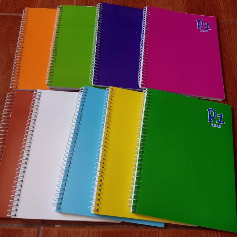 Spiral notebook brand: veco/p1/advance(10 PCs per pack) | Shopee ...