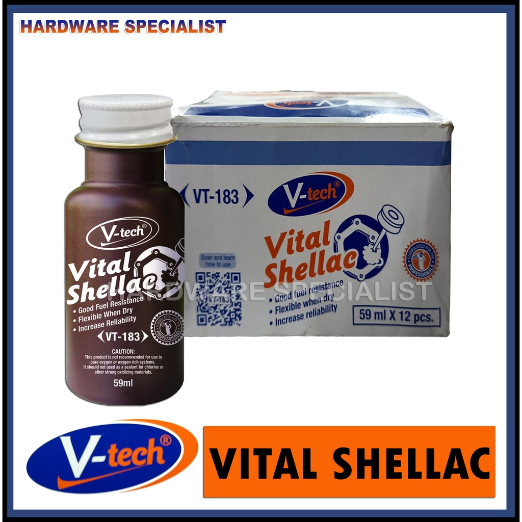 V-Tech Vital Shellac 59 ml VT-183 | Shopee Philippines