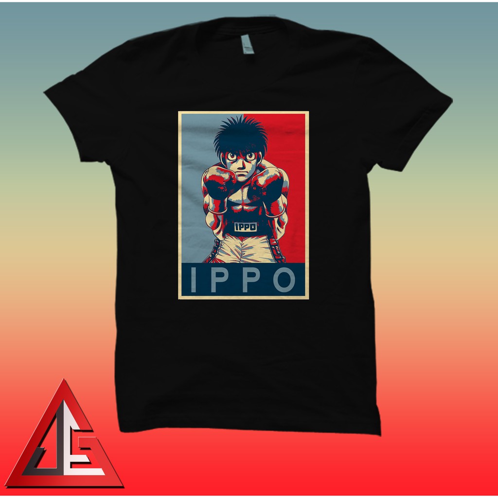 Hajime no Ippo - Ippo Makunouchi Hope Poster Shirt | Shopee Philippines