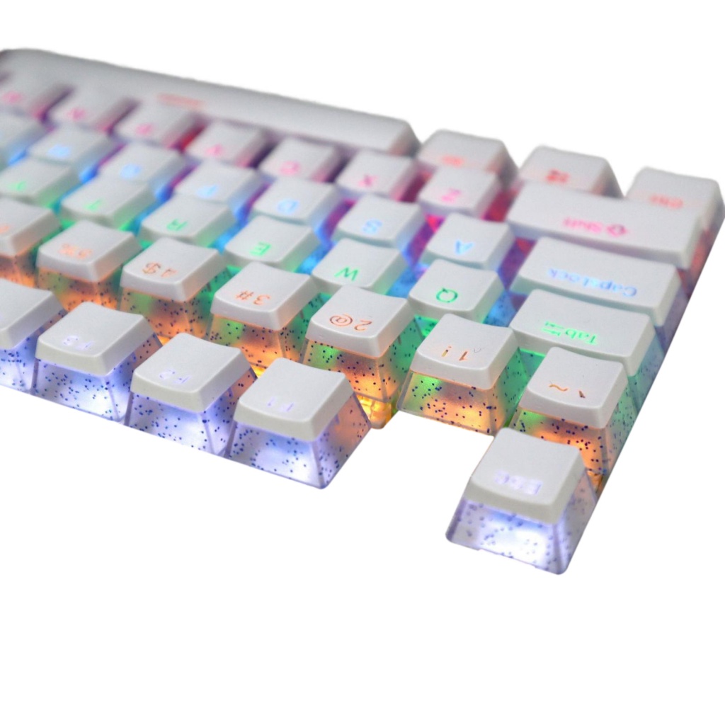 FM- Keycaps Wide Compatibility Keyboard Caps Pudding Design | Shopee ...