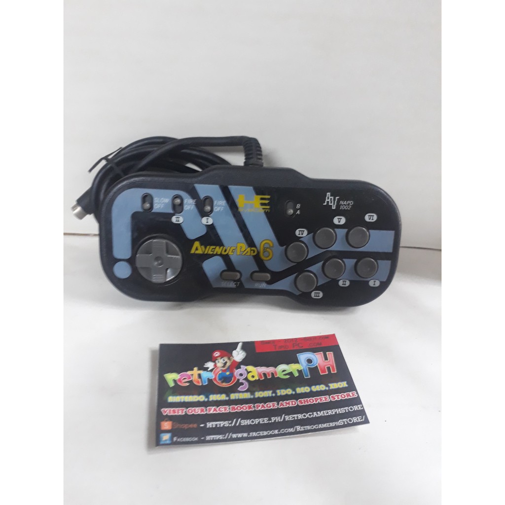 PC Engine Avenue PAD 6 Controller | Shopee Philippines