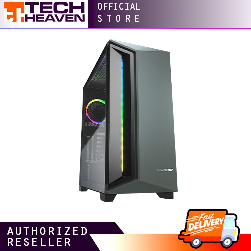 COMPUTER CASE COUGAR DARKBLADER X7 ARGB MID-TOWER GAMING CASE W/ TG/ 1 ...