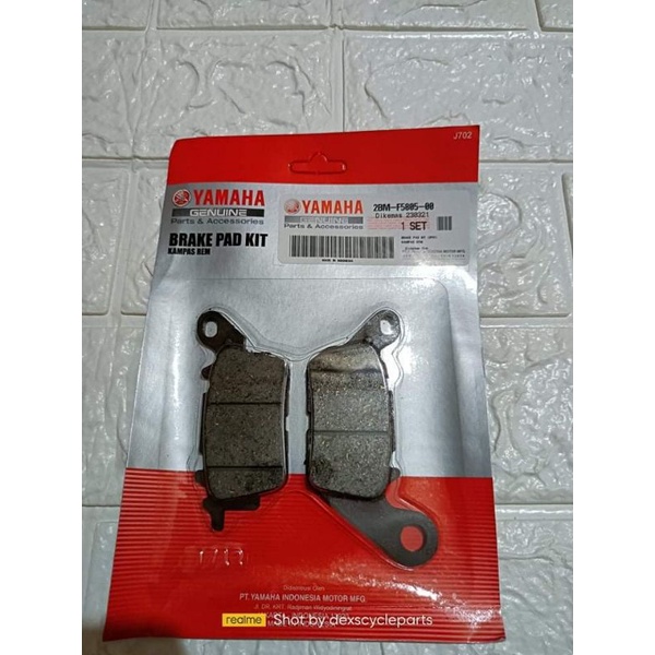 GENUINE BREAK PAD SNIPER 150 MIO/RAIDER 150 | Shopee Philippines