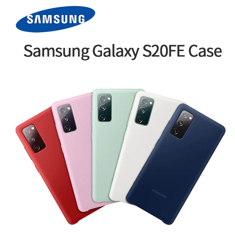 Samsung Galaxy S20FE Case Official original Silky Silicone Cover Soft ...