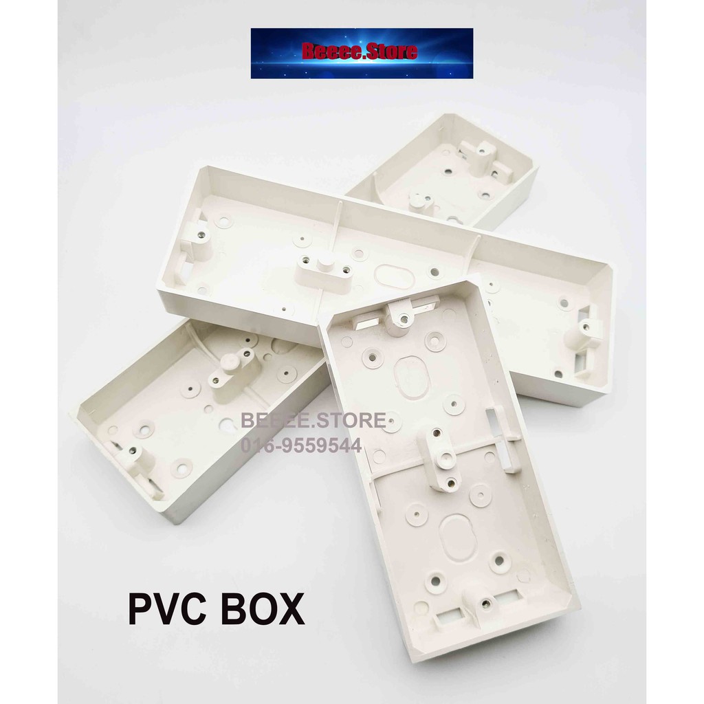 PVC BOX Electrical Box/ Base 3 x 17/ 3 x 10 / 3 x 7 | Shopee Philippines
