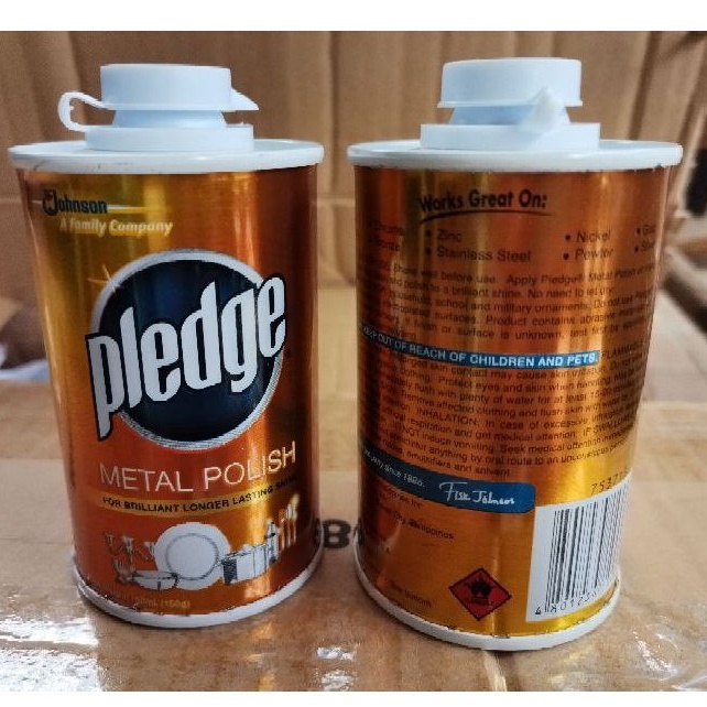 Pledge Metal Polish 150ml | Shopee Philippines