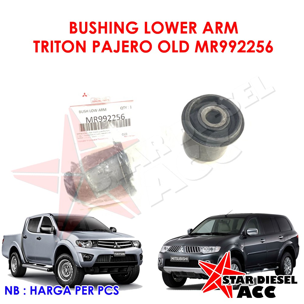 Mr992256 Pajero SPORT BOTTOM SAMPAN RUBBER ARM BOTTOM Swing MITSUBISHI ...