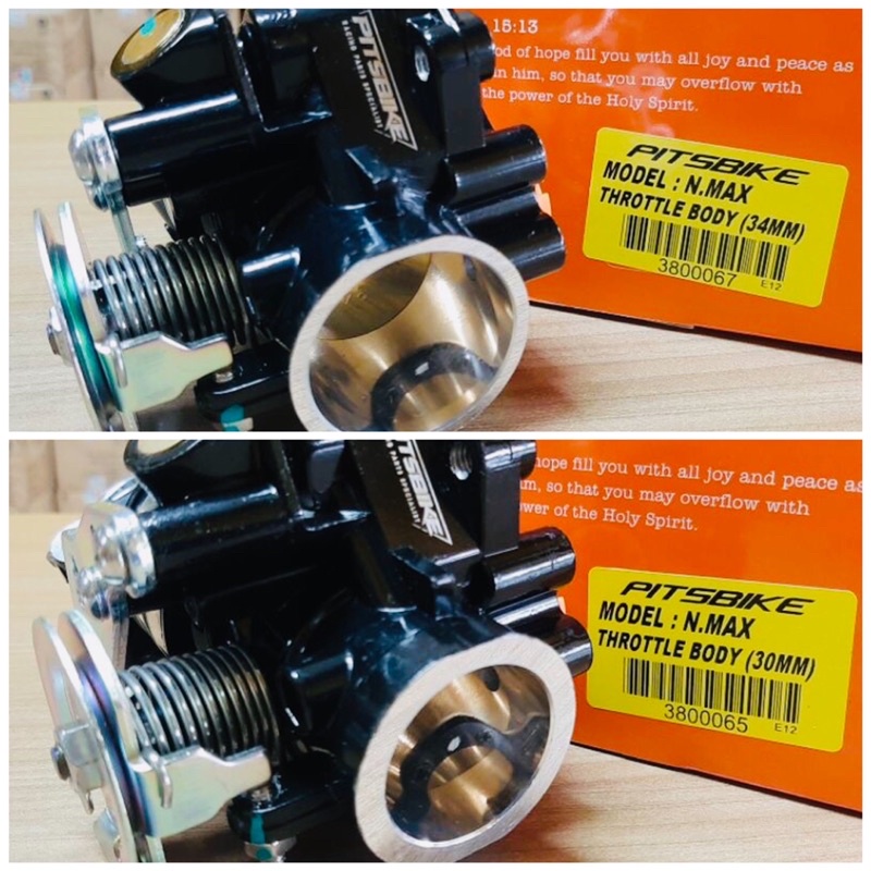 Pitsbike Racing Throttle Body NMAX 155 v1 NMAX155 V1 30mm 32mm 34mm ...