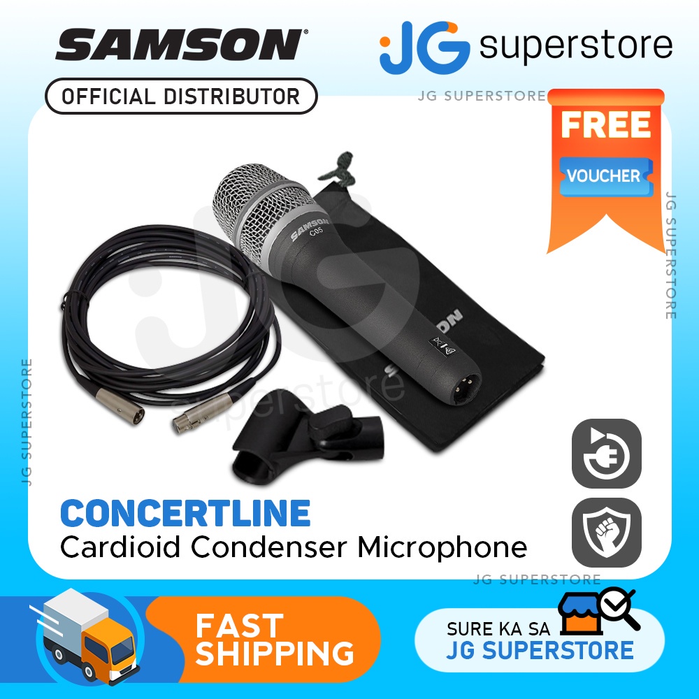 Samson C05 CL ConcertLine Handheld Cardioid Condenser Microphone with ...