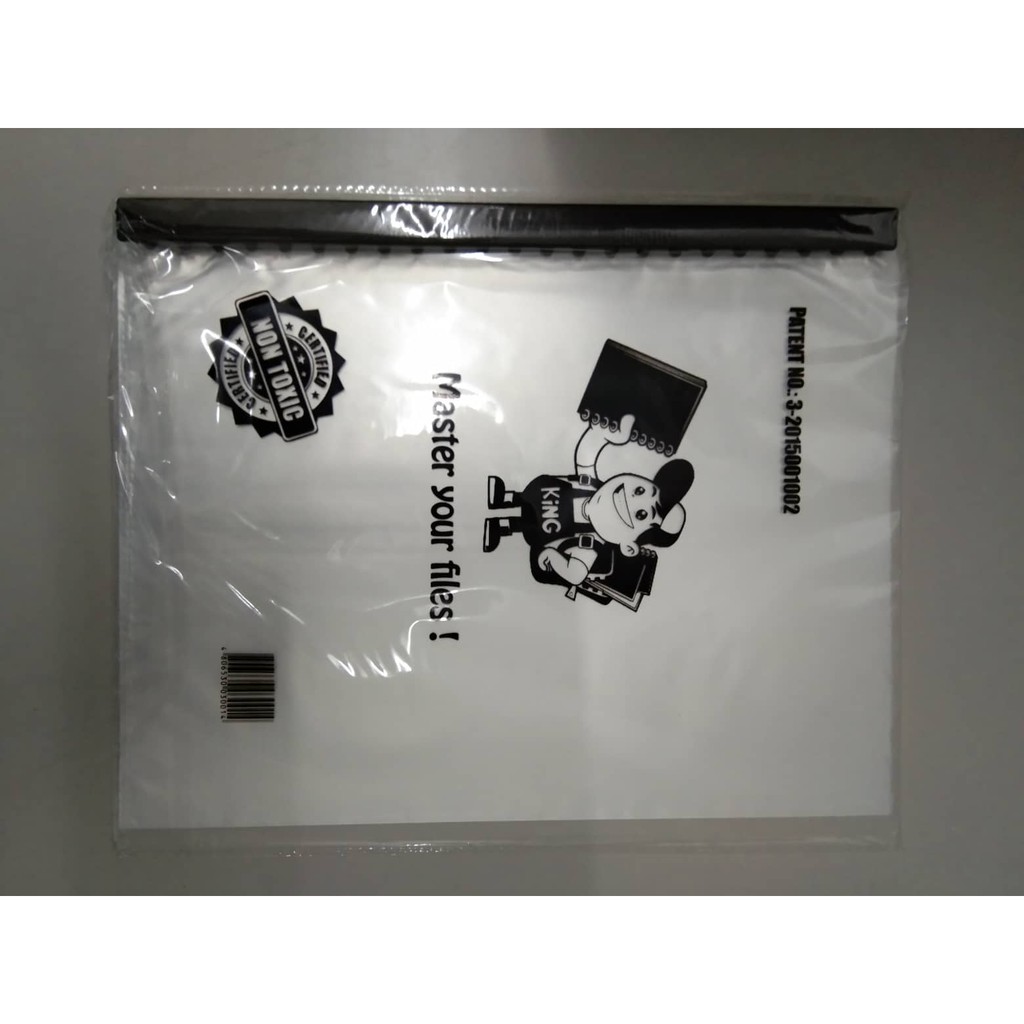 2pcs. Spiral Clearbook Long / A4 (Refillable) | Shopee Philippines