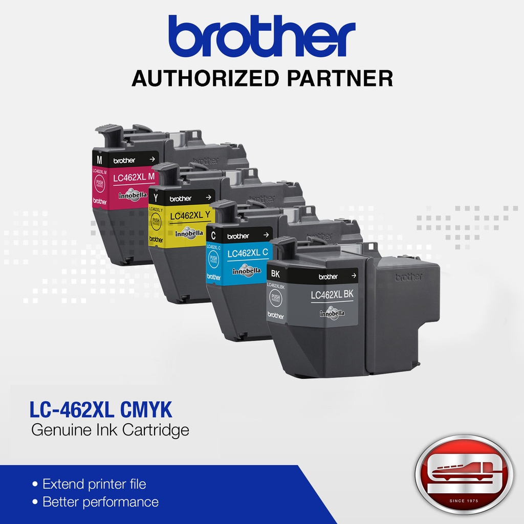 Brother LC-462XL CMYK Set Genuine Ink Cartridge | Shopee Philippines