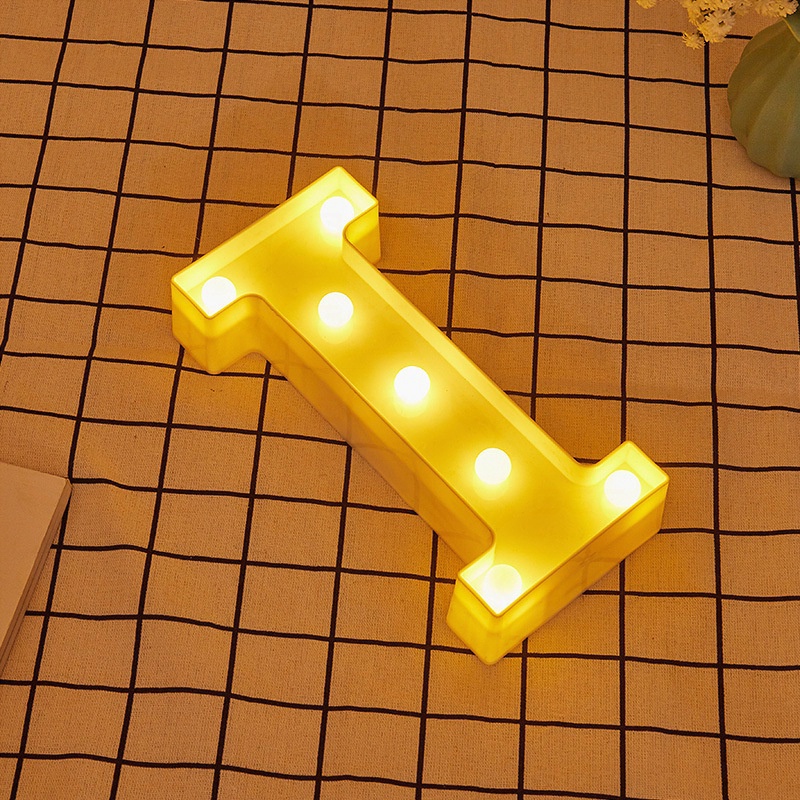 【Local Fast Delivery】21cm Big Size Letter lamp Christmas Big 3D Letter ...