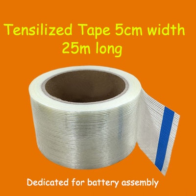 Battery Assembly Tensilized Strapping Tape High Temperature Resistant ...