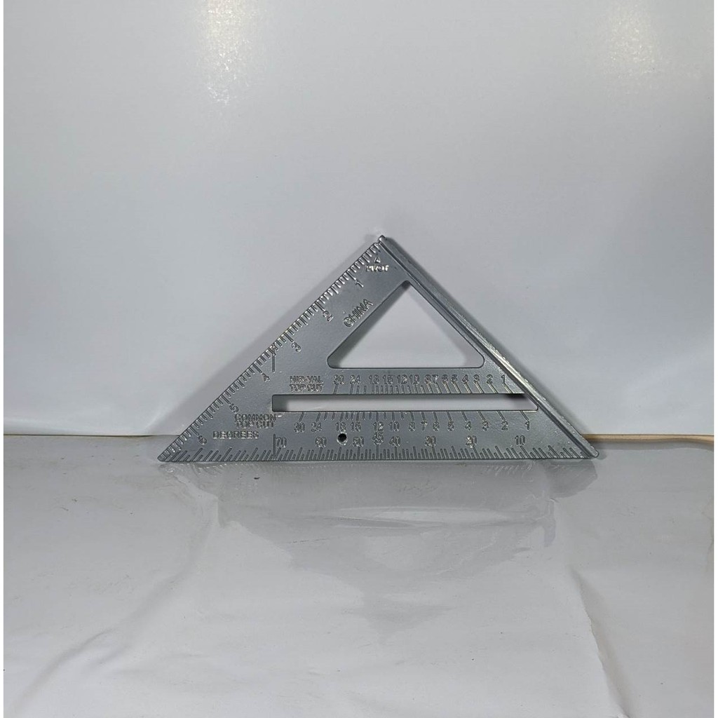 SIKU Aluminum Triangle Elbow Ruler 7 Inch Speed Square Right Angle ...