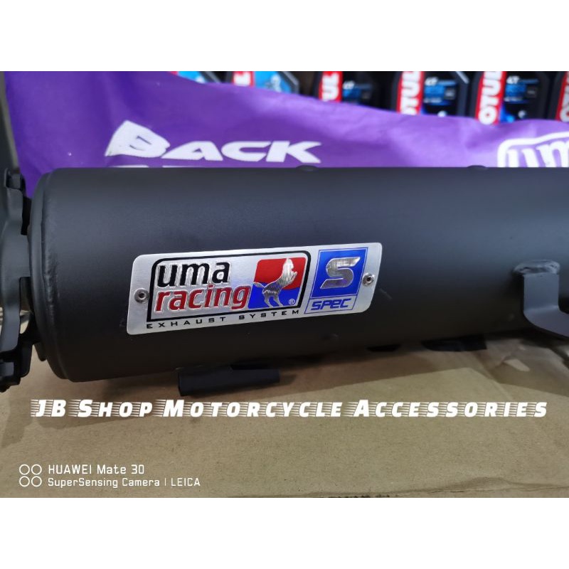 UMA BACK PRESSURE EXHAUST PIPE V2 FOR SNIPER 150 | Shopee Philippines