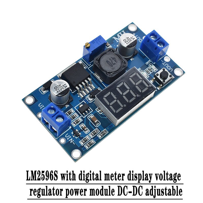 High Quality LM2596s DC-DC step-down power supply module 3A adjustable step-down module LM2596 ...