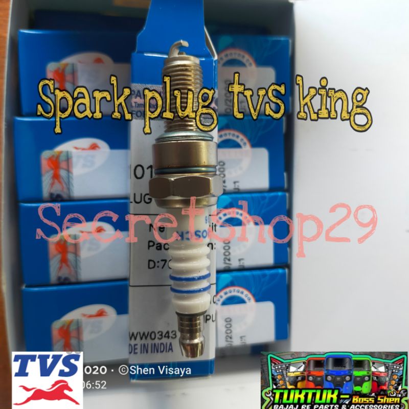 SPARK PLUG for TVS KING | Shopee Philippines