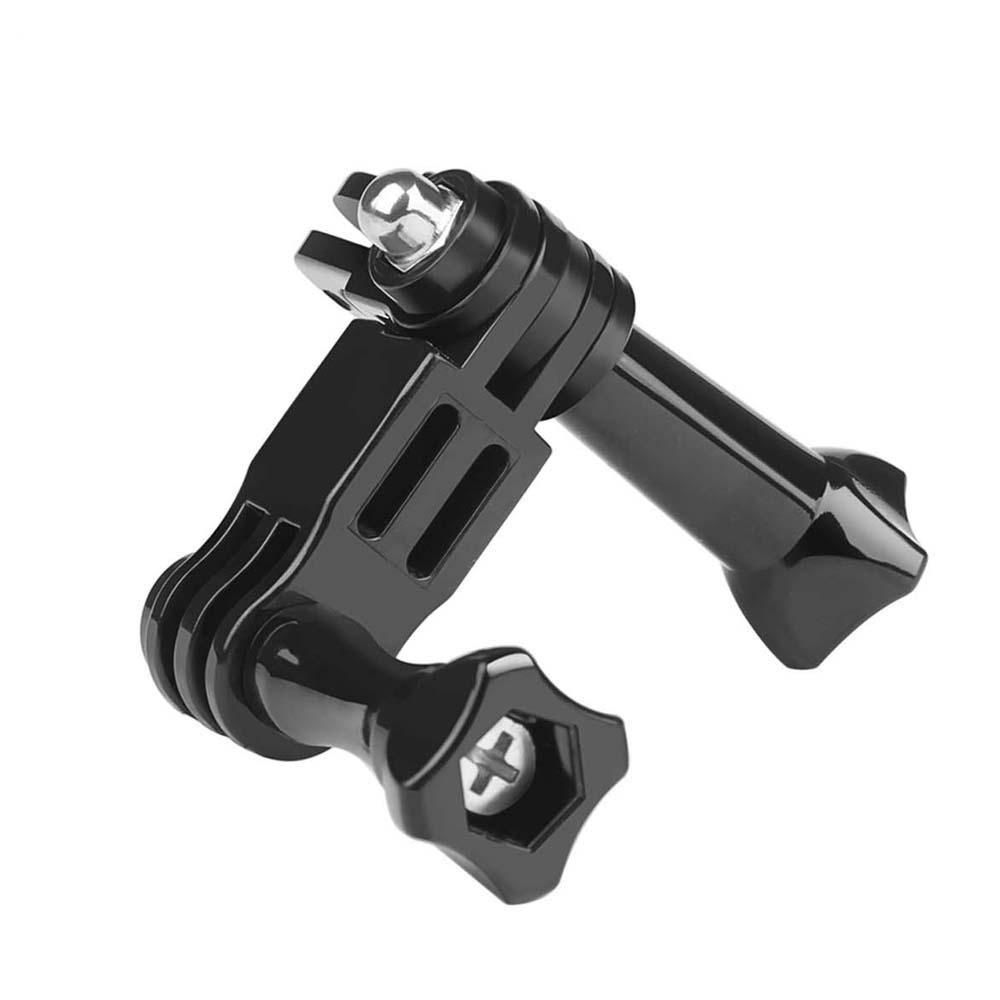Three Way Adjustable Helmet Clamp Pivot Arm Mount for GoPro Hero 13 12 ...