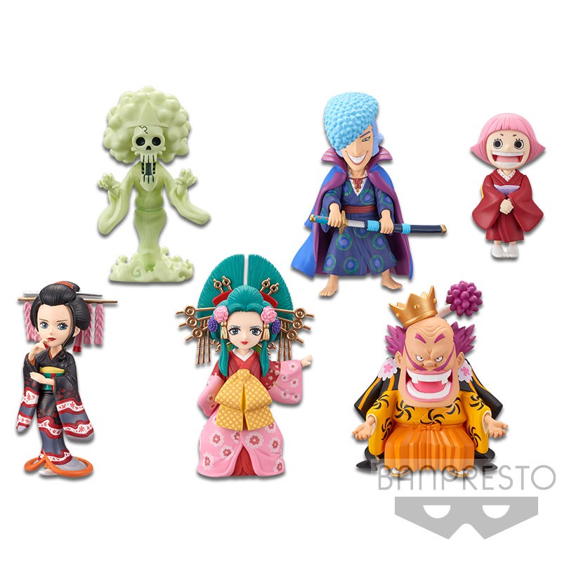 One Piece WCF Wano vol.6 Set of 6pcs - Action Figure Wanokuni Ori ...