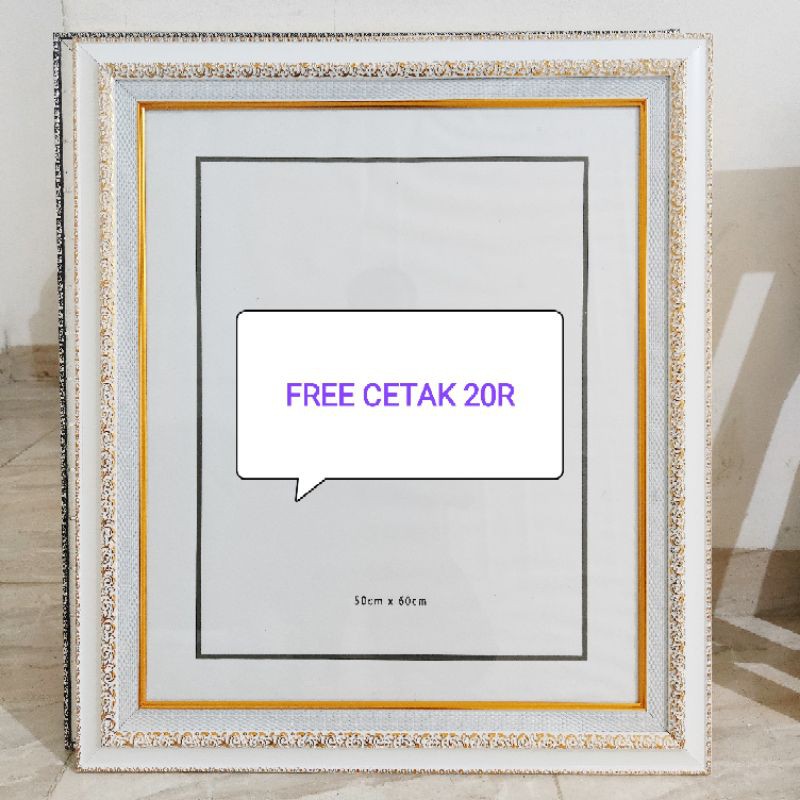 Photo Frame 20R Linen Double Frame (Free Quality Photo Printing ...