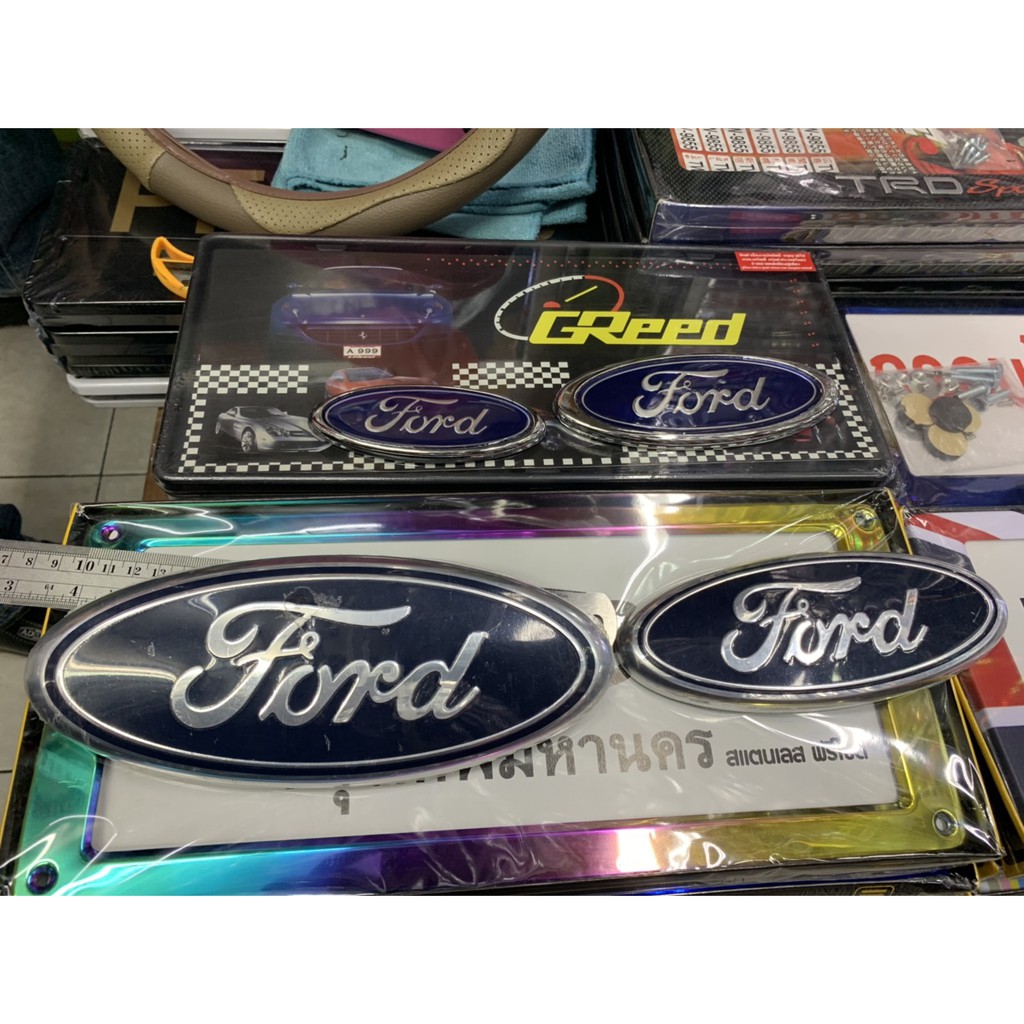 Ford Front Rear logo Blue Everest Ranger Raptor Focus Fiesta | Shopee ...