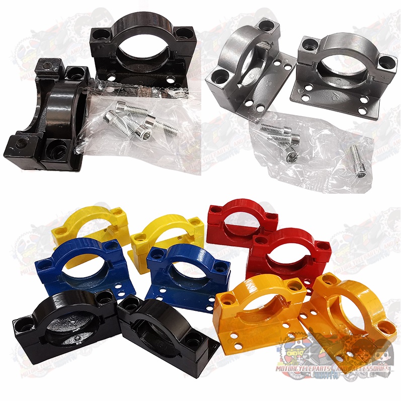 LJ Motorcycle Fender Clamp Universal Thick(2 pcs) | Shopee Philippines