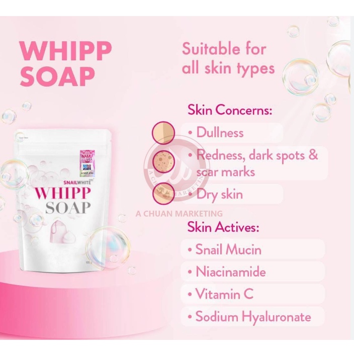 Whipp Soap White Soap 50g/100g | Shopee Philippines