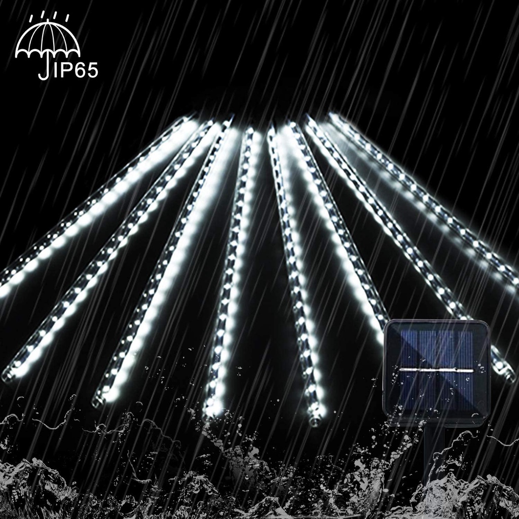 8Tube Solar LED Meteor Shower Lights Waterfalls Lampu Raya Lampu ... 8Tube Solar LED Meteor Shower Lights Waterfalls Lampu Raya Lampu ...