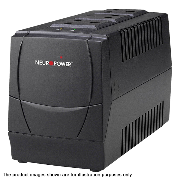 NeuroPower AVS800-3UK 800VA Automatic Voltage Stabilizer (AVR) USB port ...