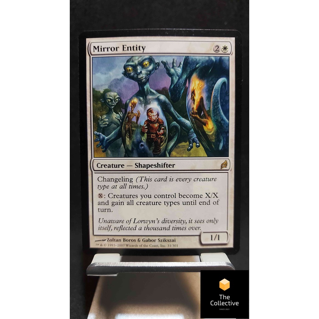 Magic the Gathering - MTG Card Game - Mirror Entity - [WHITE] / [ID ...