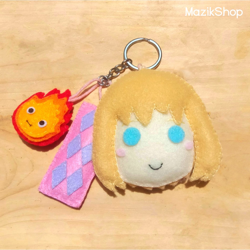 Chibi Howl Keychain from Howl's Moving Castle- Studio Ghibli | Shopee ...