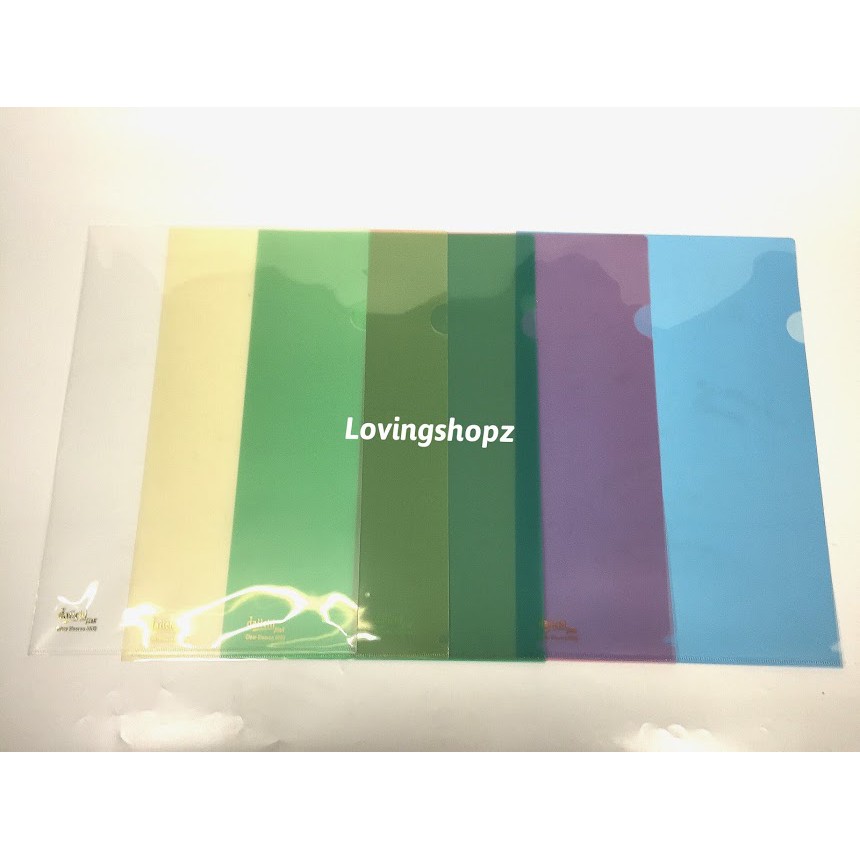 A4 size plastic L folder per pc | Shopee Philippines