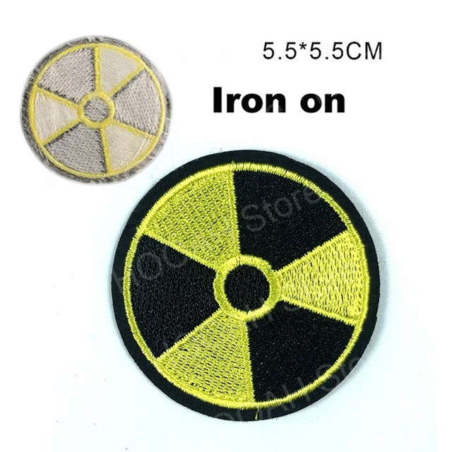 Stripe Nuclear Power Plant Radiation Patch STALKER S.T.A.L.K.E.R ...