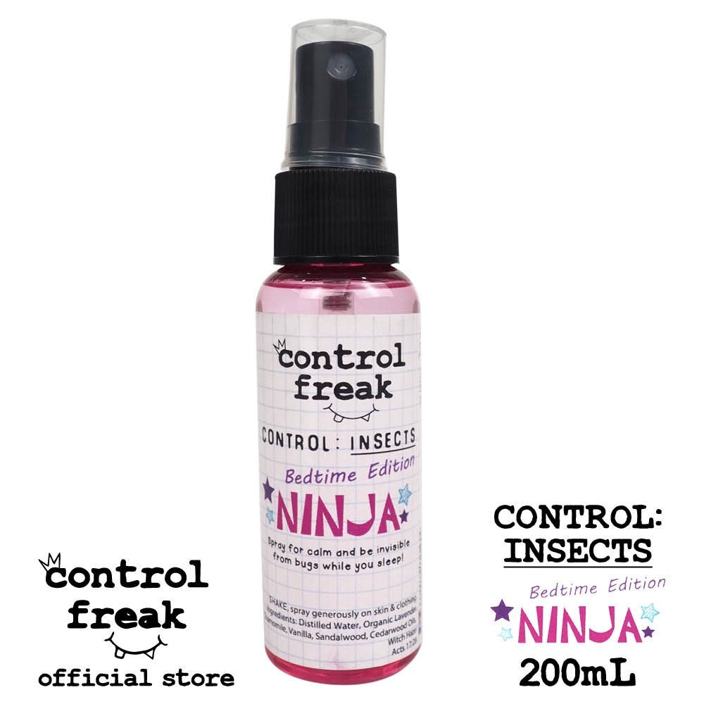Control Freak Ninja Bedtime Edition All-Natural, Organic Insect ...