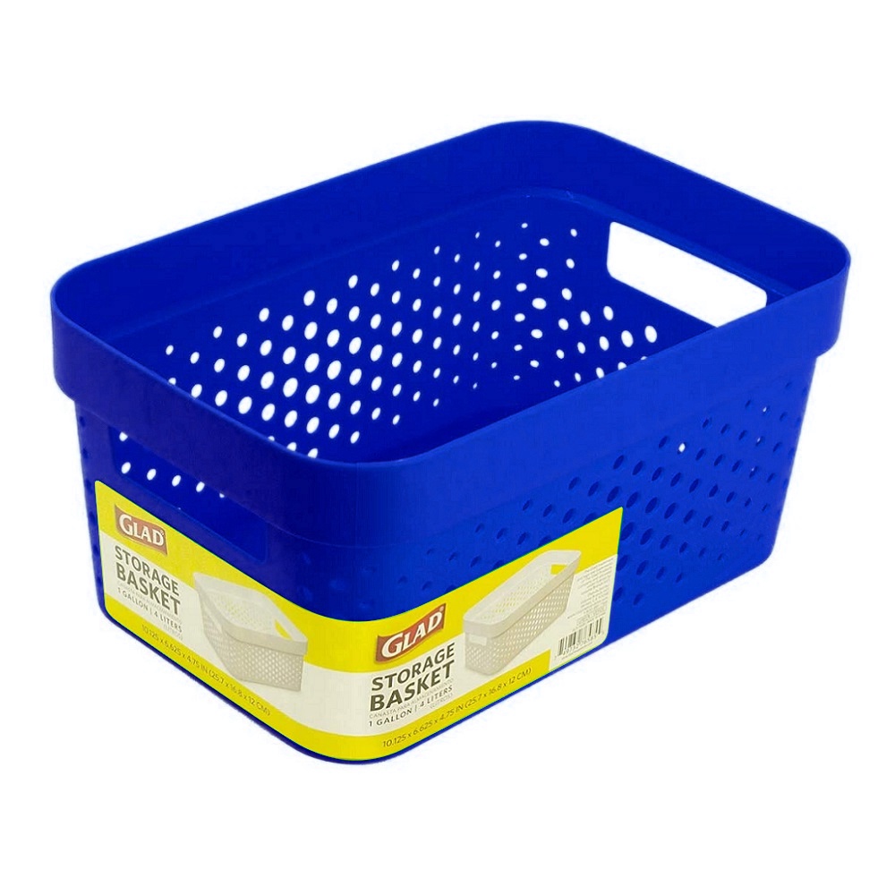 Empire Glad Storage Basket Container (BLUE) | Shopee Philippines